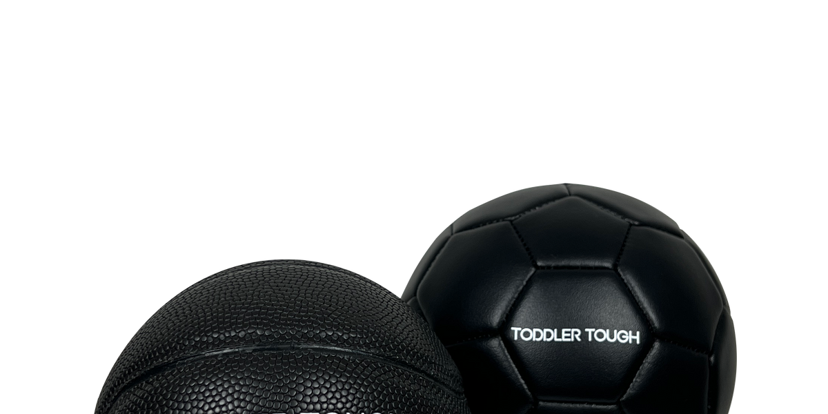 Toddler Basketball & Soccer Ball Set - Toddler Tough
